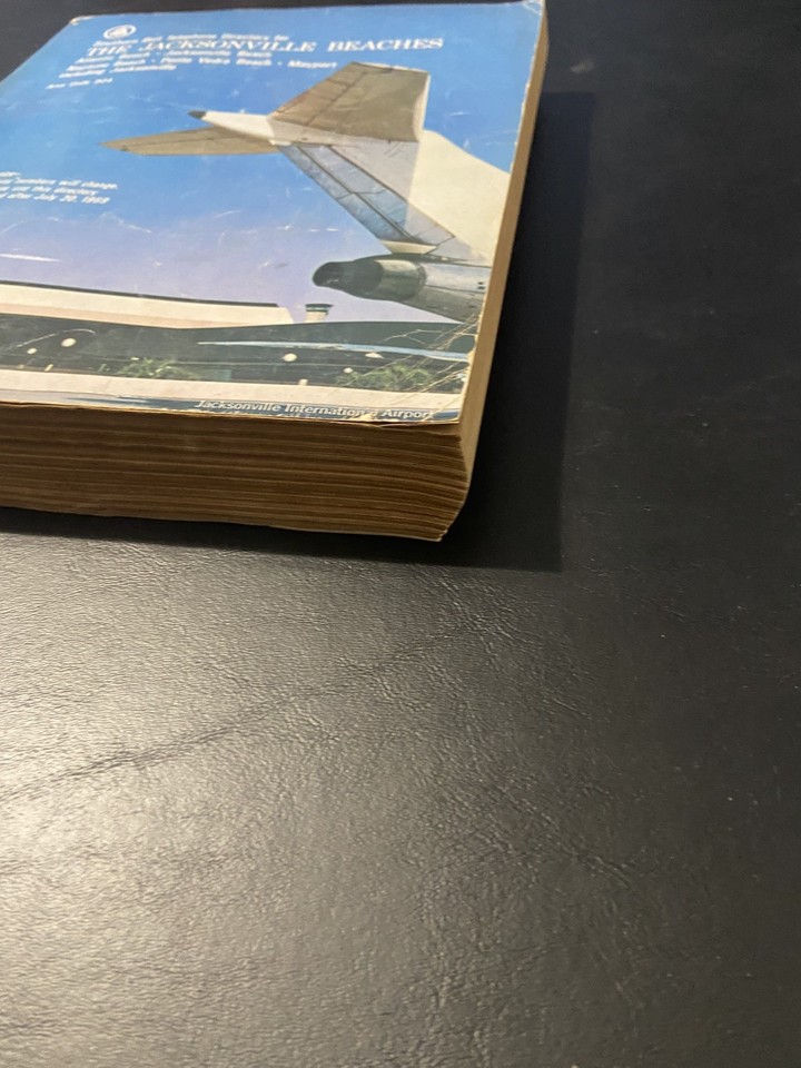 1969 The Jacksonville Beaches Southern Bell Telephone Directory Yellow ...