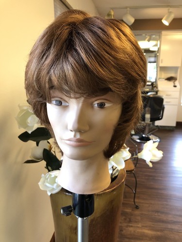Revlon Poetry Synthetic Wig Russet Red Hand Tied Monotop Women’s Wig | eBay