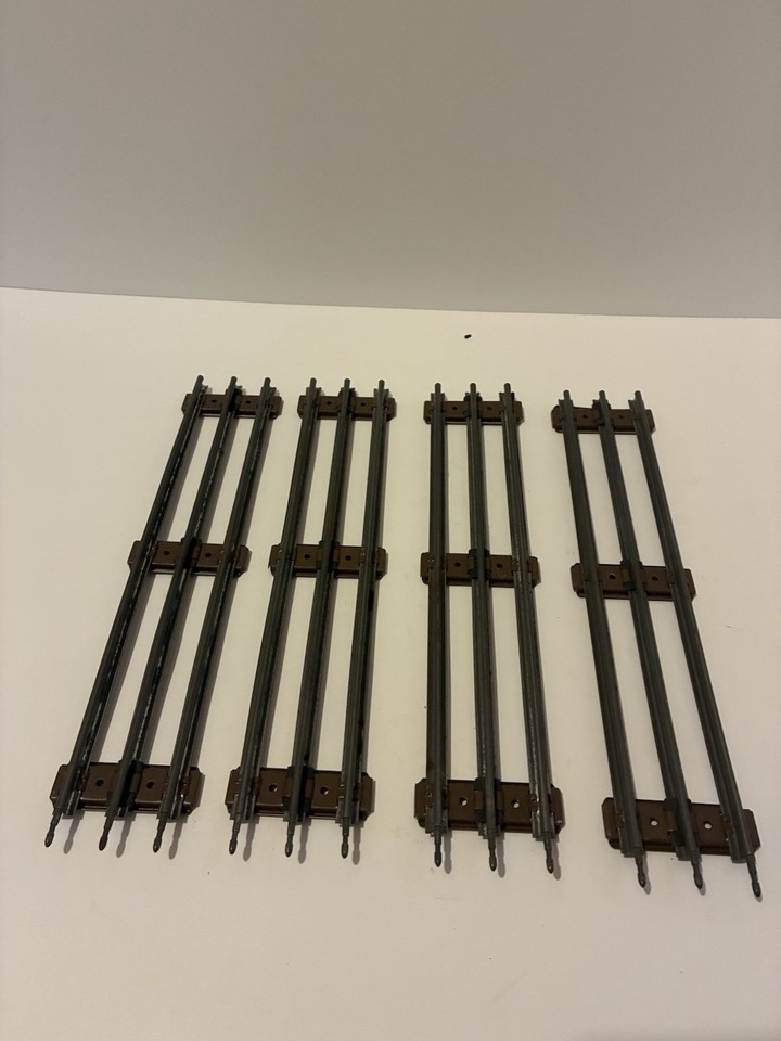 Lionel 027 Gauge 9 In Straight Track. Lot Of 4 | eBay