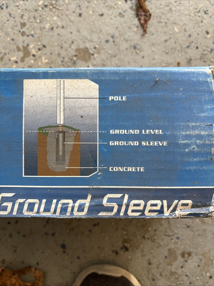 Lifetime Model 0040 4” Square Ground Sleeve For Basketball Hoops | eBay UK