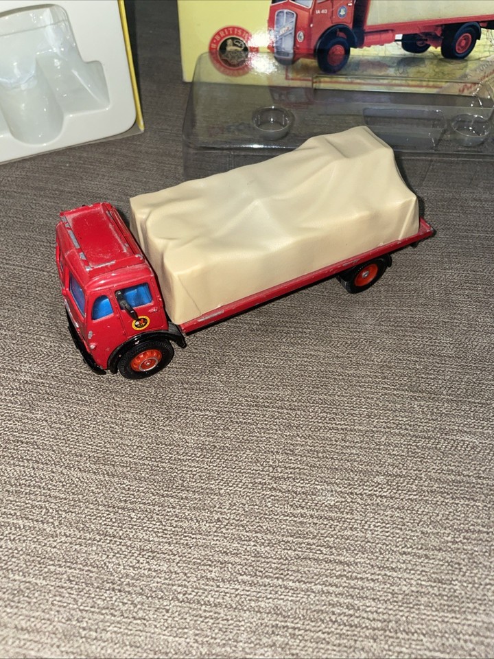Corgi Classics - 09601 BRS ERF V 4 Wheel Platform Lorry with Canvas ...
