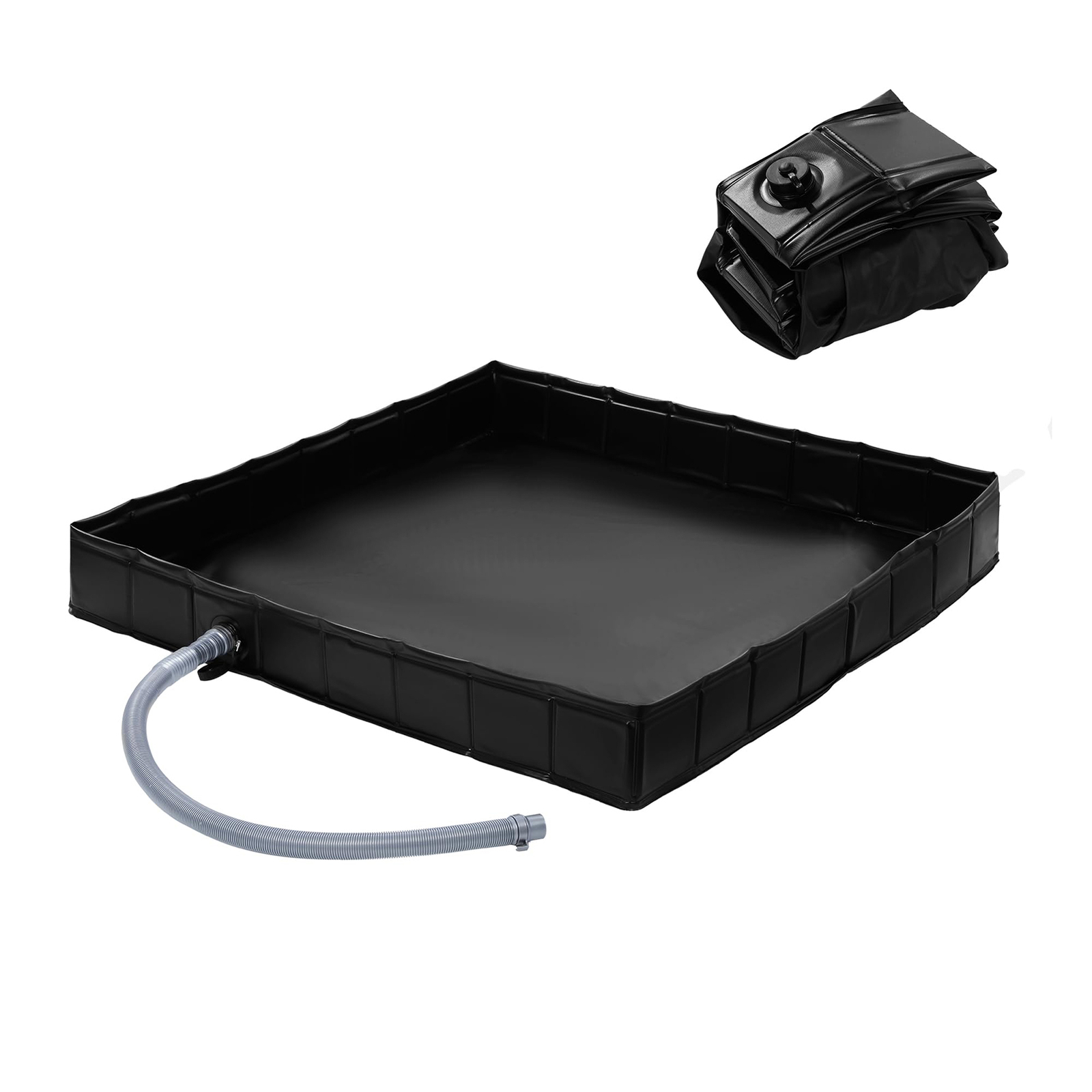 Foldable Shower Base Collect Water Bath Pets Tent RV Beach Tent Floor ...