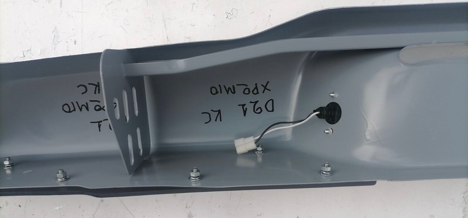 1986-1997 Nissan D21 Hardbody KC 2WD 4WD MOD Rear Bumper Chrome with ...