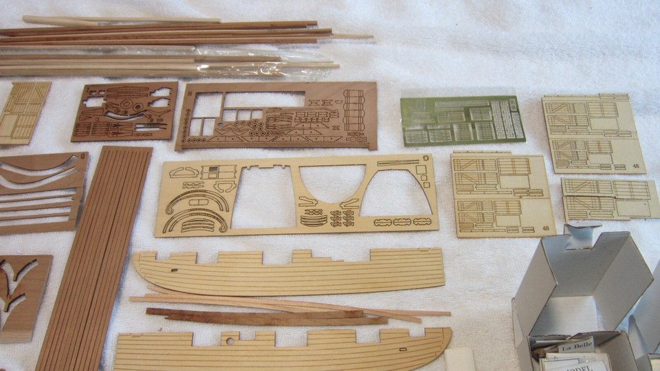 LA BELLE 1682 2.0 WOOD MODEL SHIP KIT | eBay
