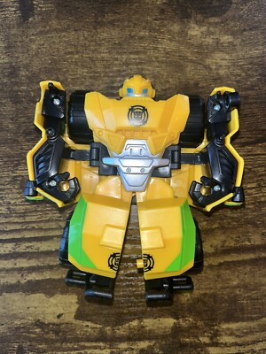 Transformers Rescue Bots Bumblebee Playskool Heroes 4x4 Jeep Yellow ...