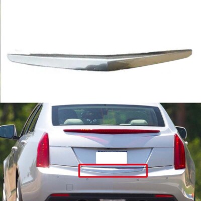 Rear Bumper Tailgate Lower Center Trunk Trim Molding For Cadillac ATS ...