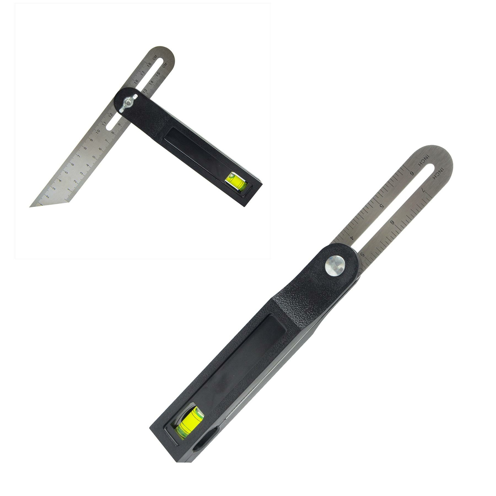 Adjustable Bevel Level Sliding Carpenter's Gauge Angle Finder Wood ...