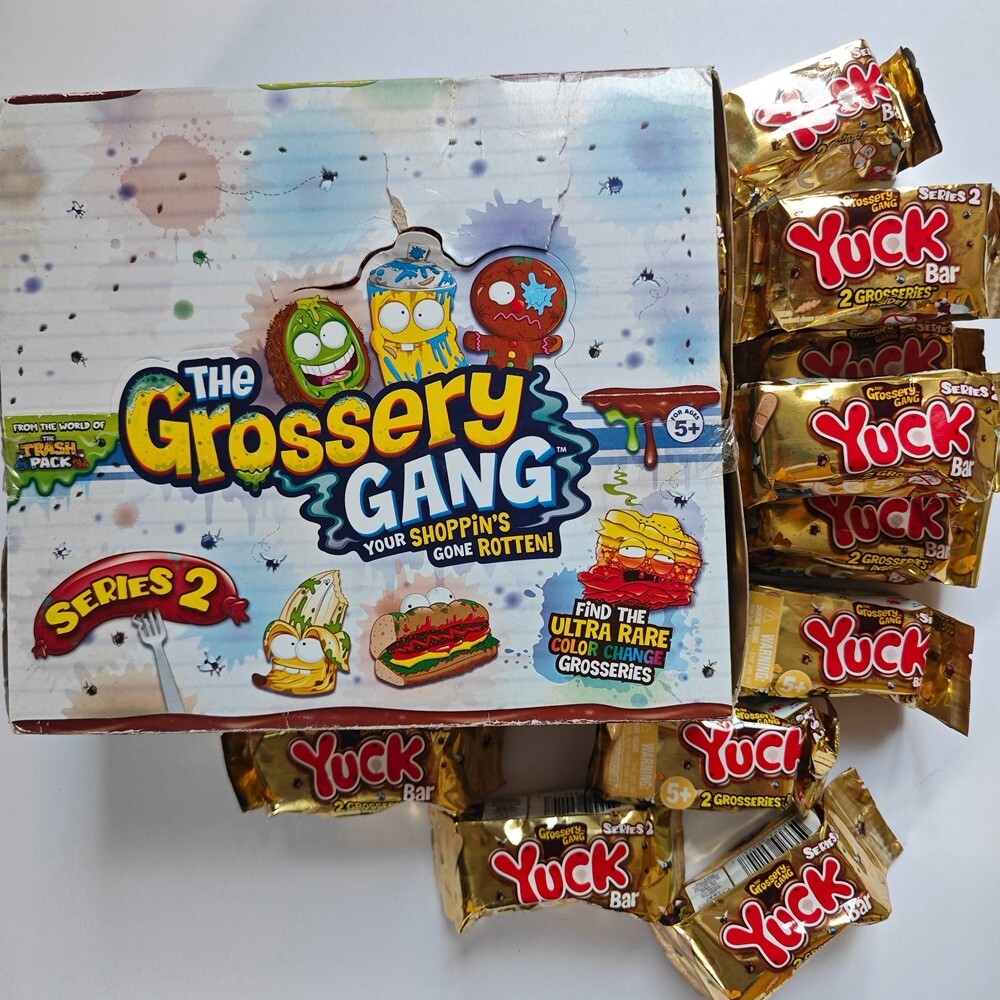 2015 The Grossery Gang YUCK BAR (Series 2) BLIND BAG Mystery Figurine ...