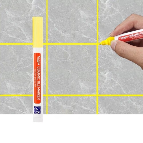 12 Color White Waterproof Tile Marker Grout Pen Wall Seam Pen For Tiles ...