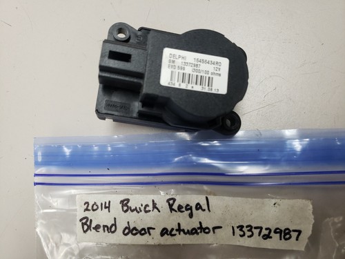 2014 Buick Regal A/C Heater Flap Servo Motor Actuator 13372987 OEM | eBay