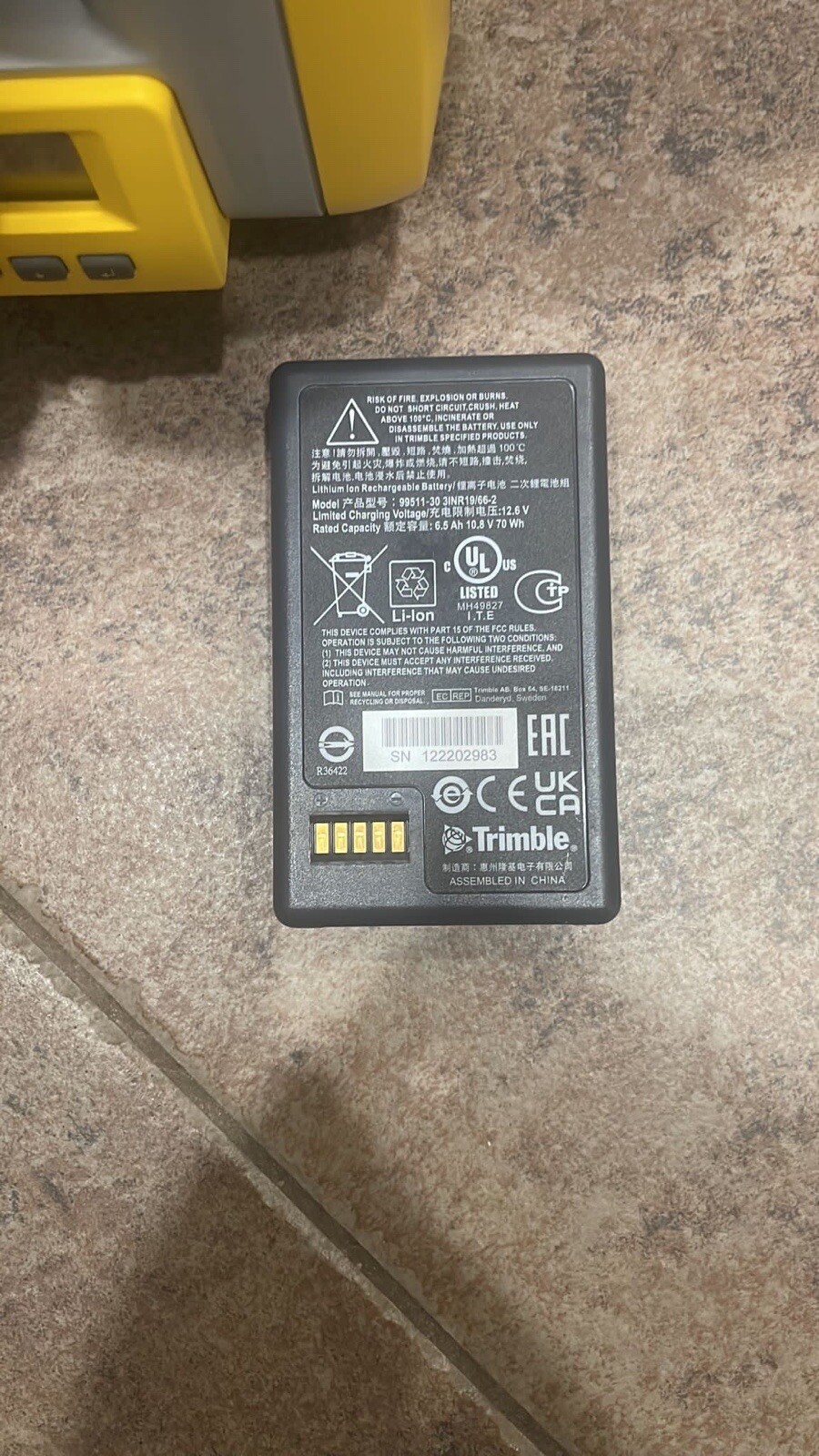 TRIMBLE TYPE : S5 3" DR PLUS - International Society of Hypertension