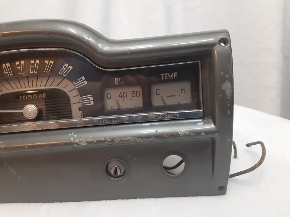 ** Vintage 1951 1952 Plymouth Speedometer 100 MPH Cluster Mopar ...