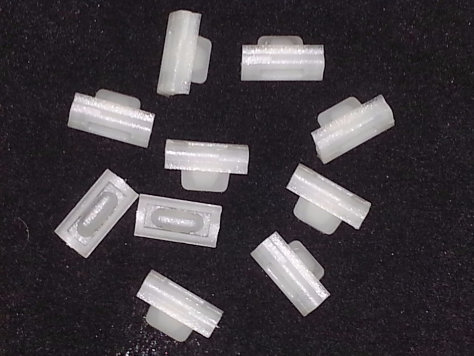 62-70 GM Body Side Belt Moulding Molding Trim Clips Bushings Retainers ...