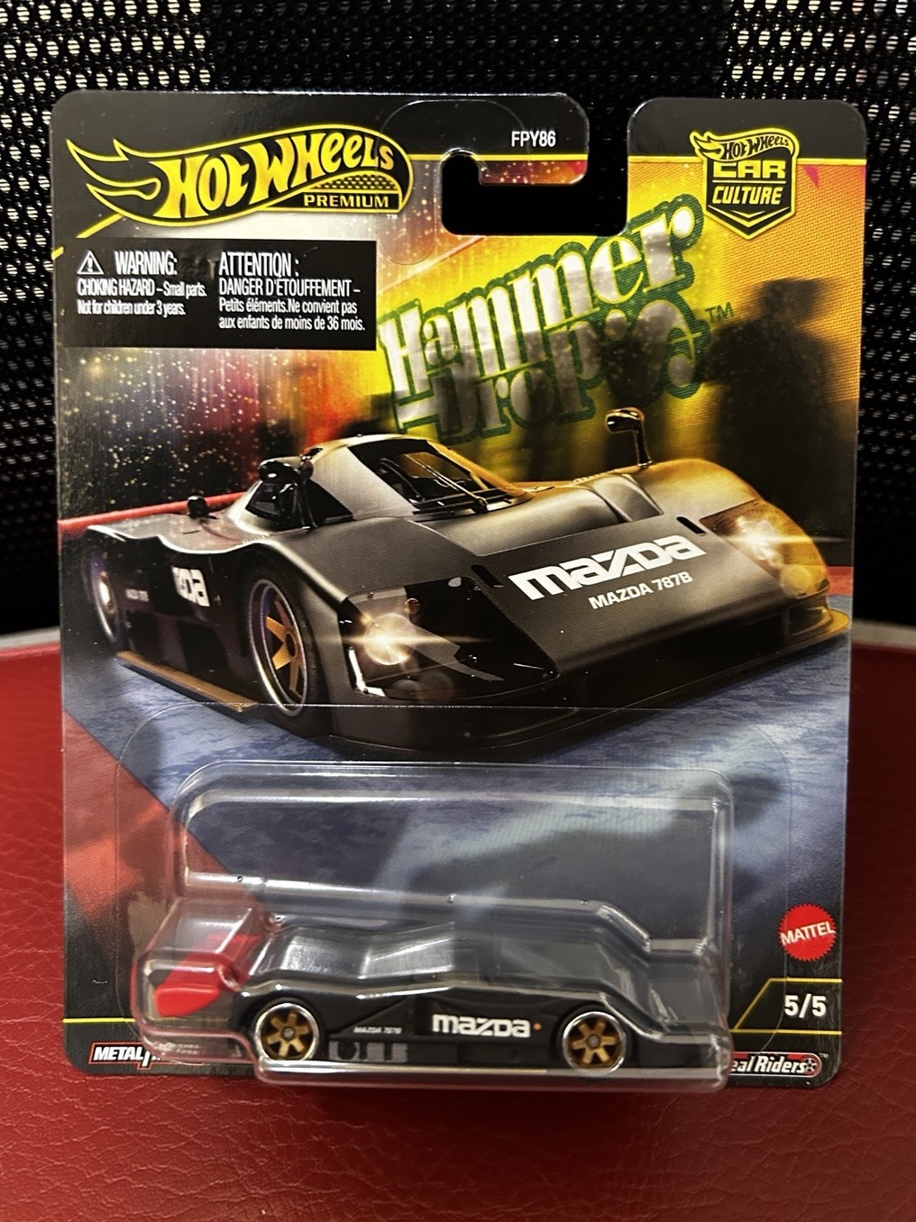 Hot Wheels Premium Car Culture Hammer Drop Mazda 787B 1:64 | eBay