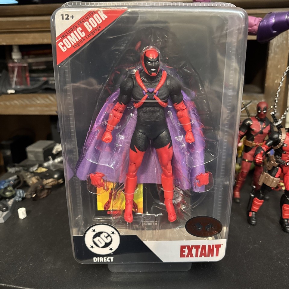 Extant Red Platinum Edition Action Figure McFarlane Toys DC Direct Zero ...