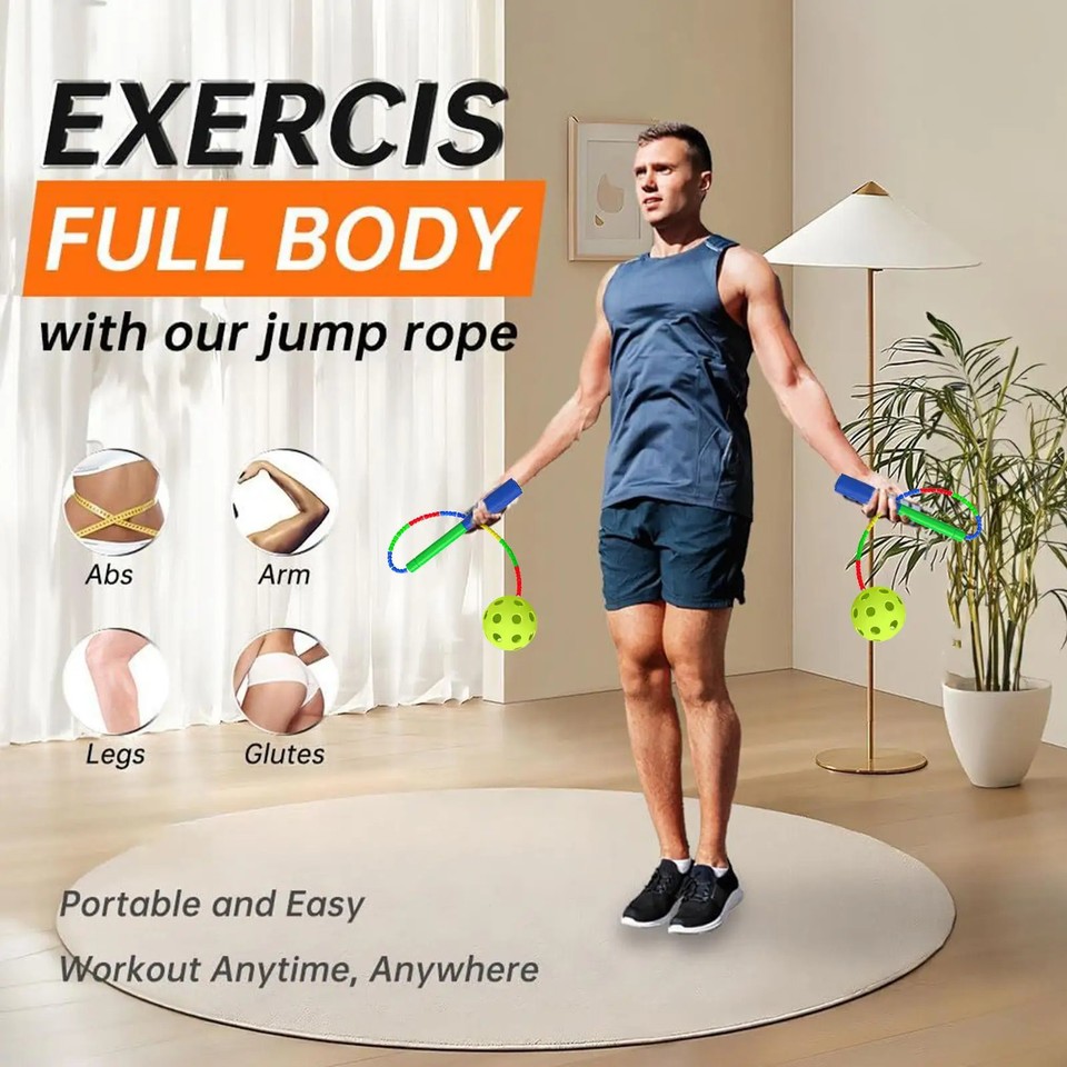 Outdoor Jump Rope Cordless Jump Rope Workout Equipment For Exercise ...