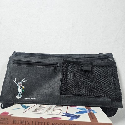 RARE VINTAGE LOONEY TUNES BUGS BUNNY AUTO SHADE SUN VISOR ORGANIZER ...