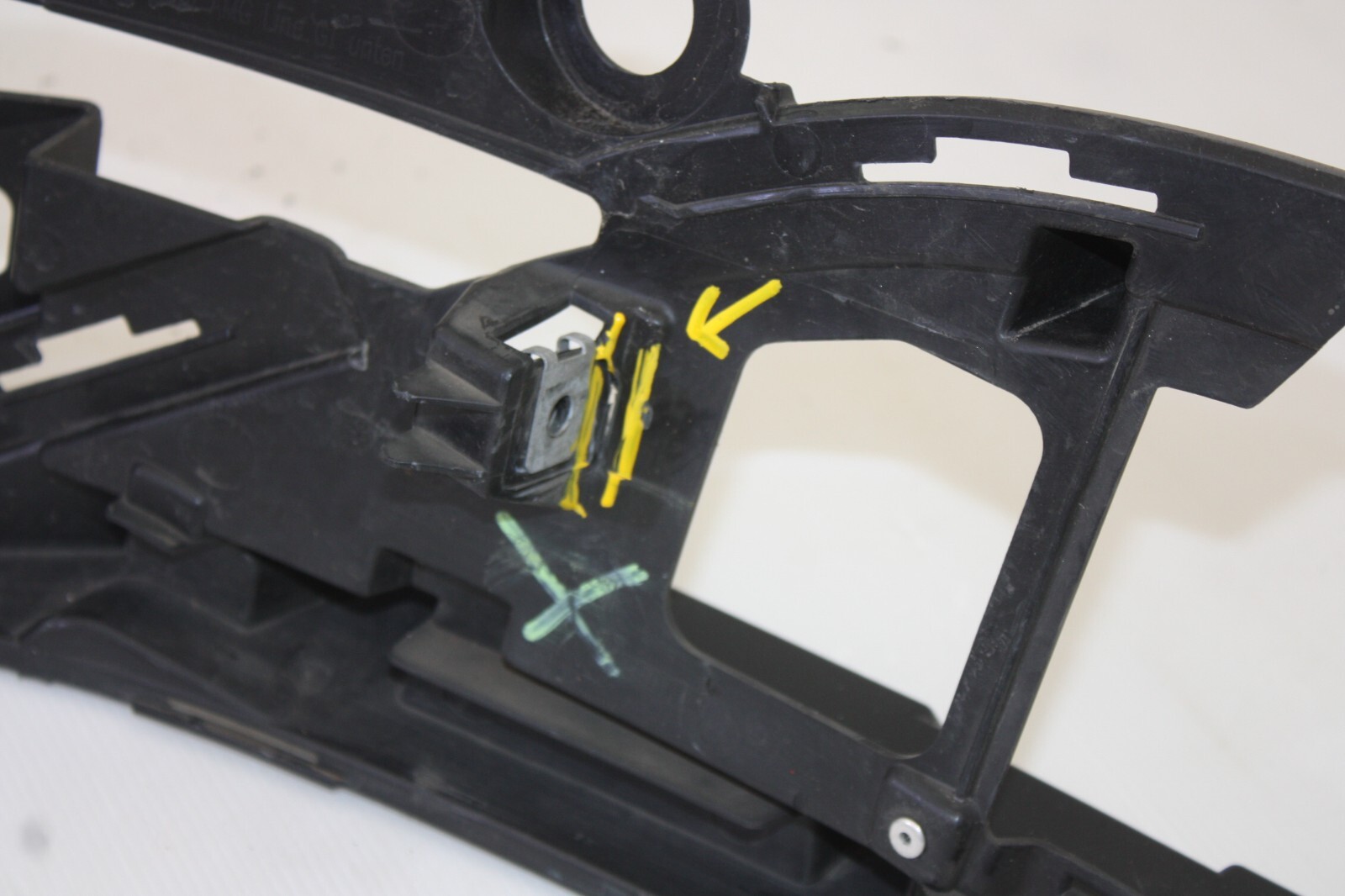 Mercedes E Class W213 AMG Front Bumper Lower Support Section 2020 ...