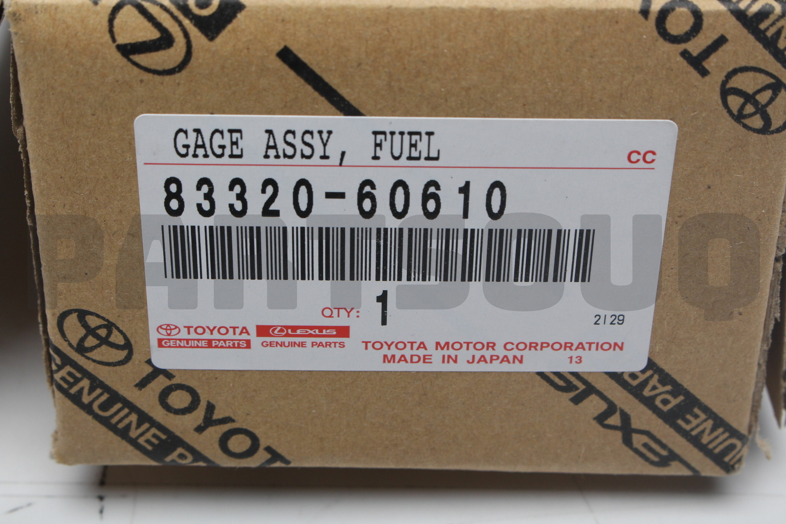 8332060610 Genuine Toyota GAGE ASSY FUEL 83320-60610 | eBay