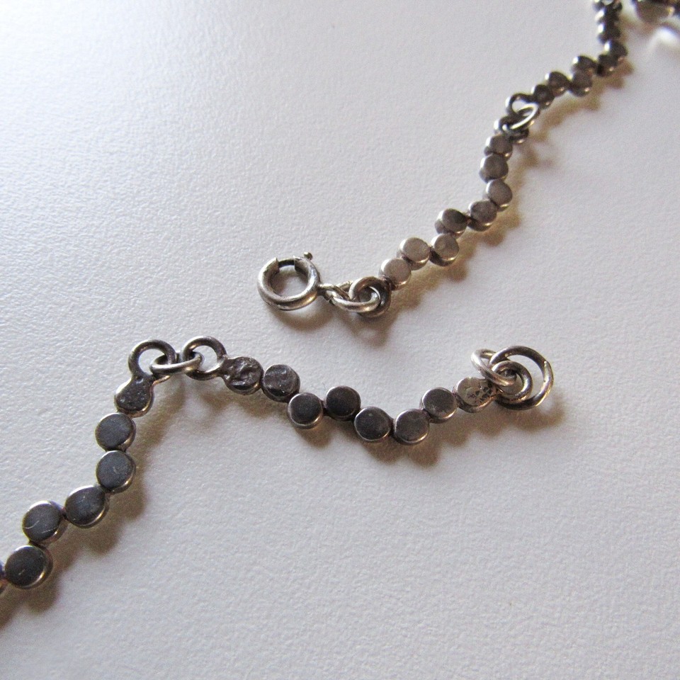 Art Deco Rock Quartz Bubble Pools of Light Necklace | eBay