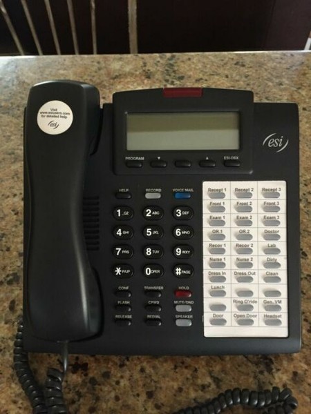 ESI 48 Key H DFP Digital Display Office Telephone Phone HDFP 48KEY for ...