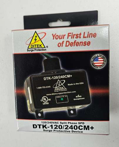 DITEK DTK-120/240CM+ Surge ARRESTOR Parallel Protector Multi-Purpose ...