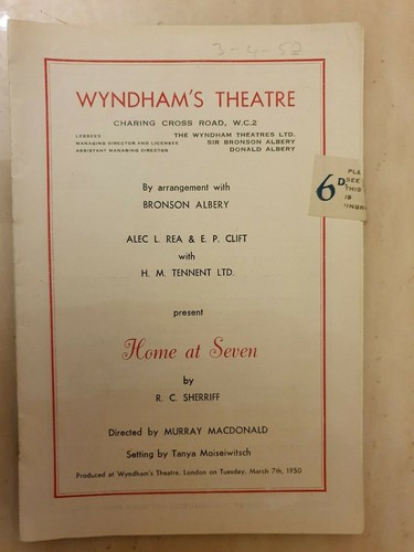HOME AT SEVEN - RALPH RICHARDSON MARIAN SPENCER CYRIL RAYMOND MERIEL ...