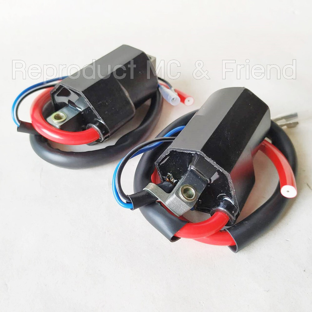 2x Ignition Coils 12V. New For Suzuki T250 T305 TC305 T350 T500 GT185 ...