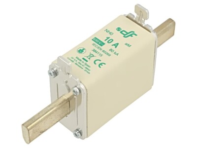 384115 Fusible : fusion aM 10A 690VAC NH0 DF ELECTRIC | eBay