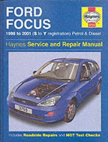 Ford Focus Service and Repair Manual by Peter Gill (english) Hardcover ...