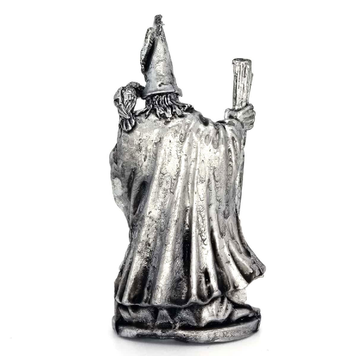 Medieval Wizard With Staff 28mm Metal Unpainted | eBay