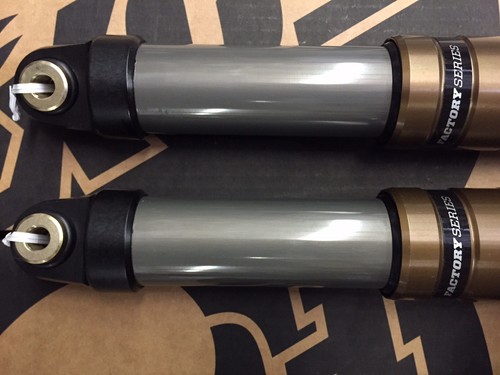 FOX FLOAT 3 FRONT AIR SHOCKS SUSPENSION 14.5" YAMAHA WARRIOR & RAPTOR ...