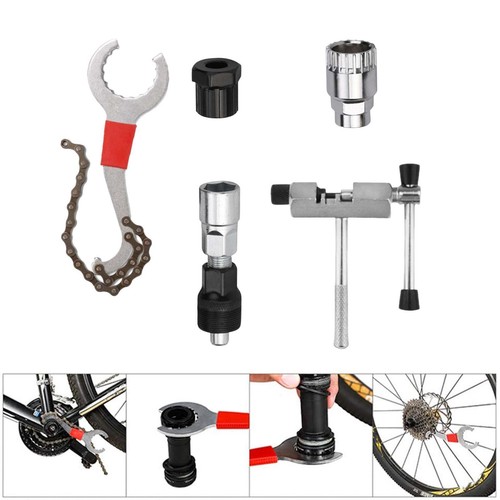 Flywheel Remover Bicycle Maintenance Tool Bicycle Tool Kit for MTB Road ...