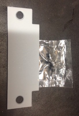 NEW ASA 4 7/8" Strike Filler Plate Primer Finish , ANSI,AD-2 | eBay