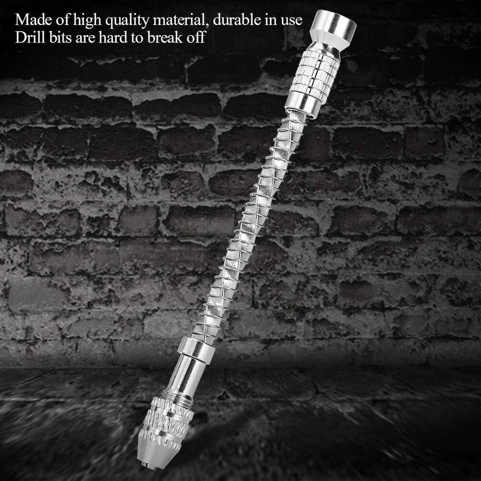 Micro Screw Extractor Mini Portable Small Hand Drill With 20pcs Drill ...