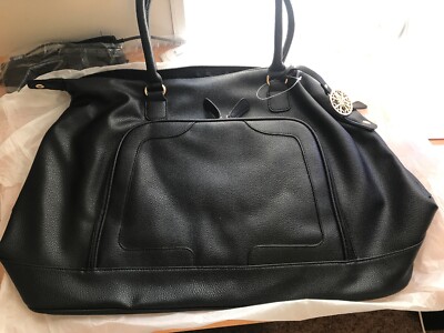 Avon Black Weekend Travel Bag With Gold Accents. Fast Free Shipping ...