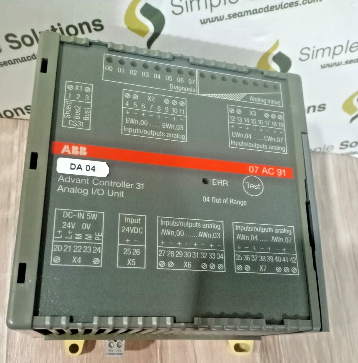 1PC ABB Module 07AC91 GJR5252300R0101 I/O module | eBay