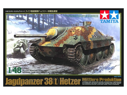 Tamiya 1/48 Jagdpanzer 38(t) Mid Production Hetzer Kit #32511 | eBay