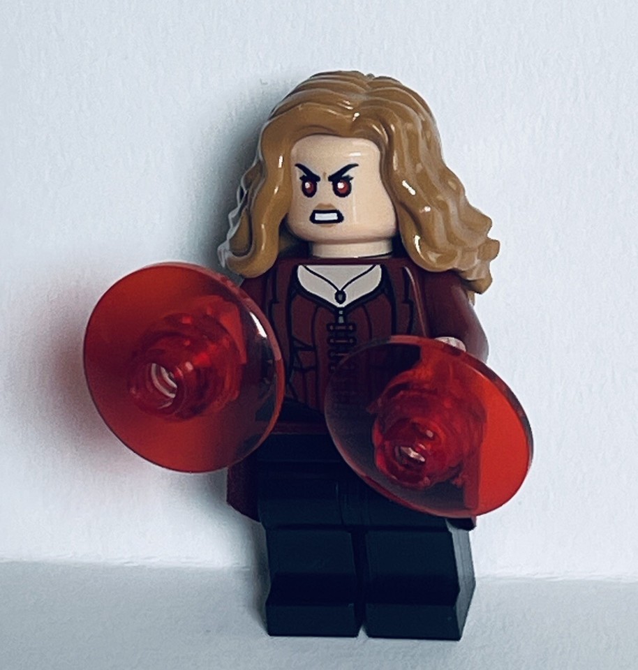 LEGO Marvel Minifigure Scarlet Witch Wanda Maximoff 76266 Endgame Final ...