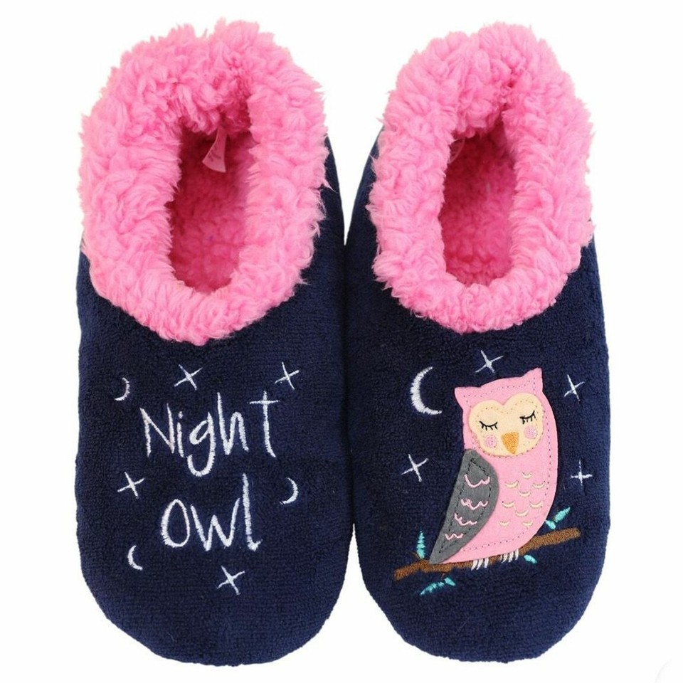 Slumbies Pairables TIE CHENILLE Style NonSlip Soft Slipper SLOTH BEE 50 ...