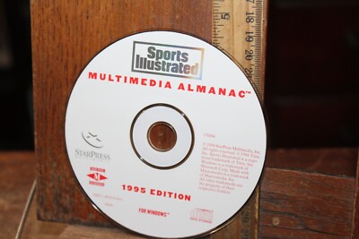 Vintage CD Data Disc 1995 Windows Sports Illustrated Multimedia Almanac ...