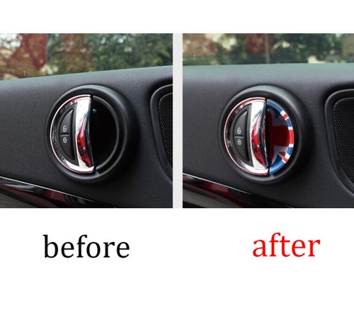 Fit For Mini Cooper Countryman F60 Union Jack Inner Door Handle Bowl ...