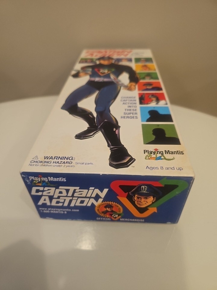 1999 Playing Mantis 12" CAPTAIN ACTION Figure Diamond Select | eBay