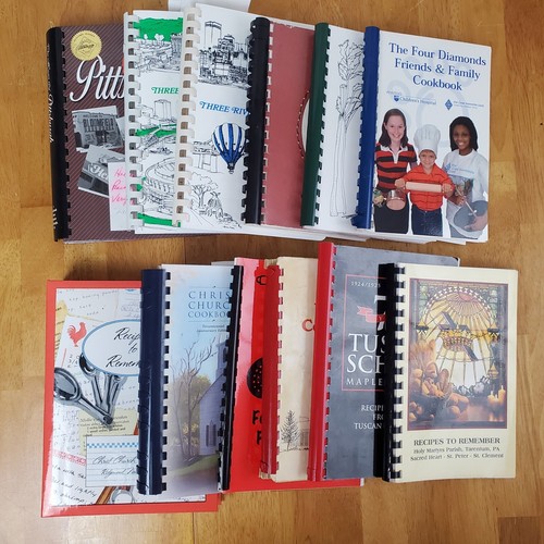 Vintage Local Recipe Cookbooks - Lot of 12 - PA, New Jersey ...