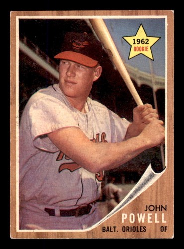 1962 Topps Baseball #99 John Powell VG *e2 | eBay