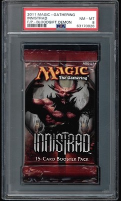 Innistrad Bloodgift Demon Graded Pack PSA 8 #63170826 | eBay