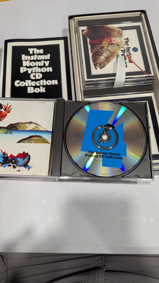 The Instant Monty Python CD Collection, 6 Volume Box Set W/ 40 Page ...