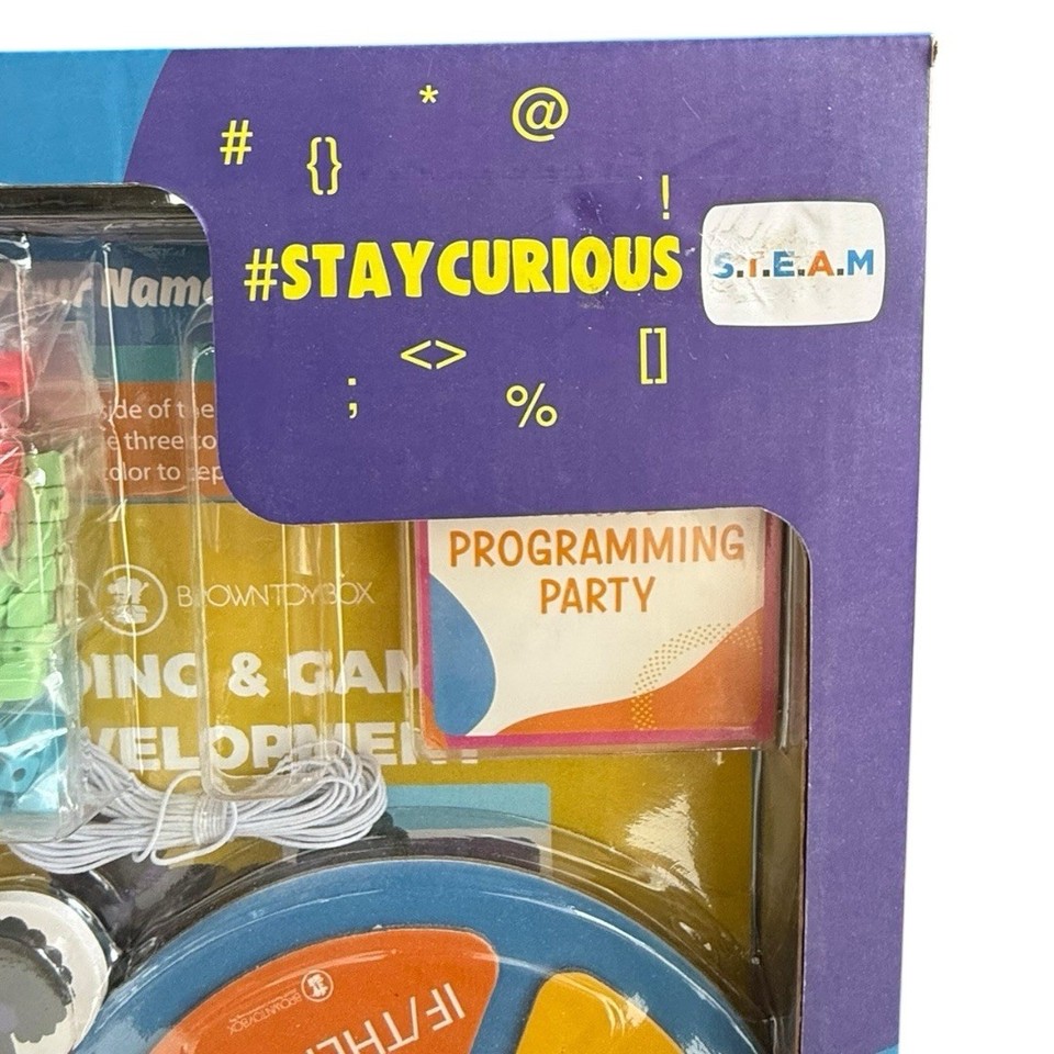 Brown Toy Box Maya Coding & App StreamKit Learning Tools kids toys NEW ...