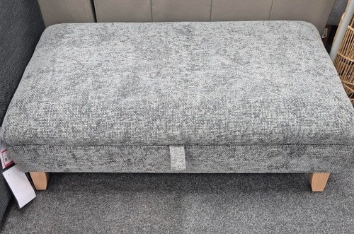 Grey Fabric Footstool with Storage BNWT- CS H67 | eBay UK