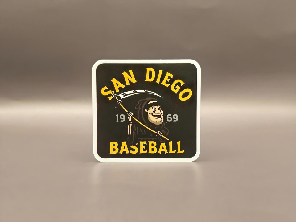 San Diego Padres Inspired Stickers Baseball Vinyl Decals SD 619 Friar ...